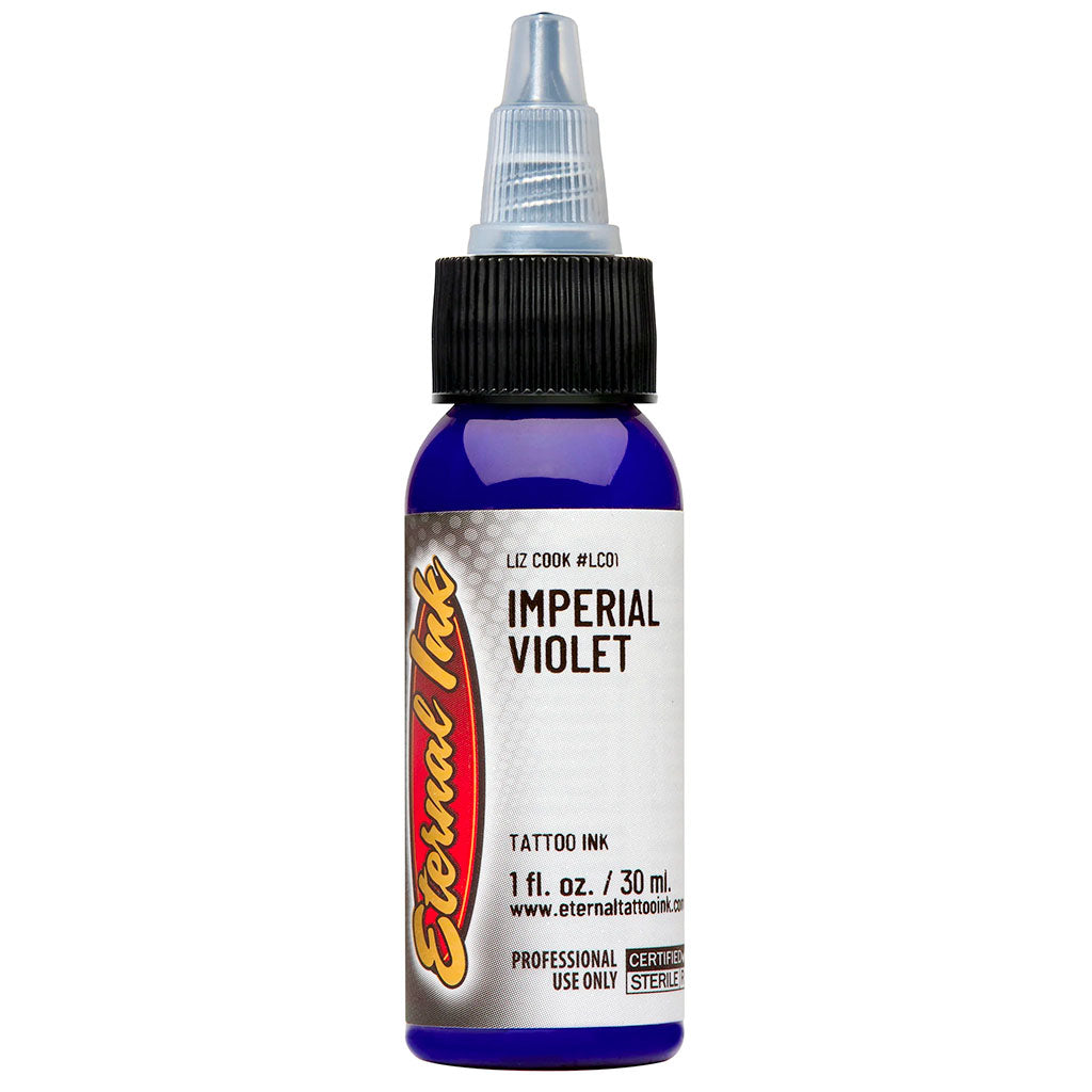Eternal Imperial Violet Tattoo Ink – Rich Mid-Tone Violet in 1oz & 2oz ...