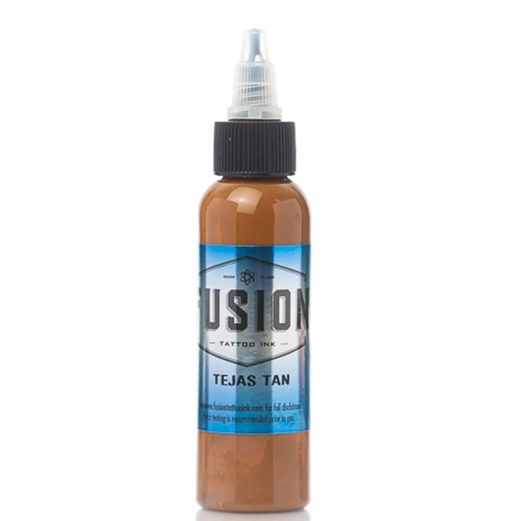 Fusion Ink Tejas Tan – Versatile Yellow-Brown Tattoo Ink for Smooth ...