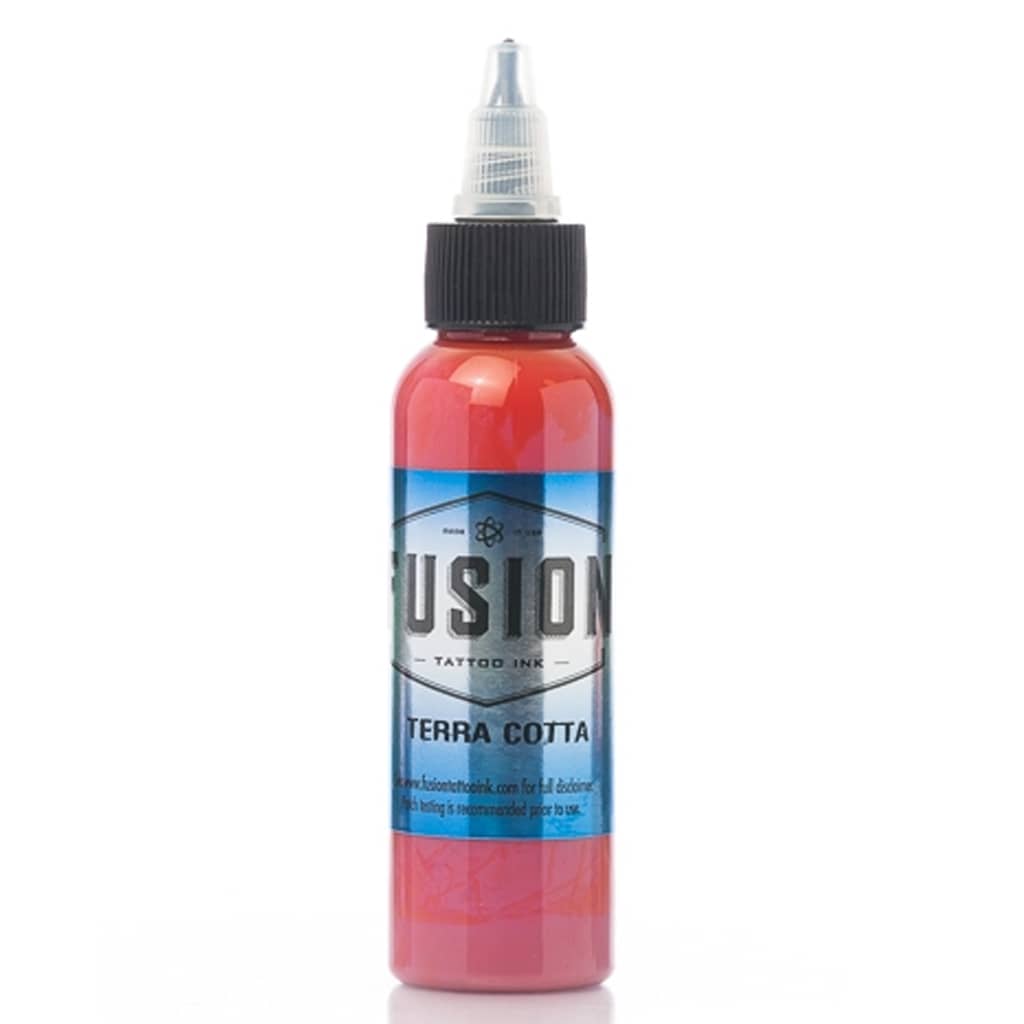 Fusion Ink Terra Cotta Tattoo Ink – Warm Earth Tone for Bold Color ...
