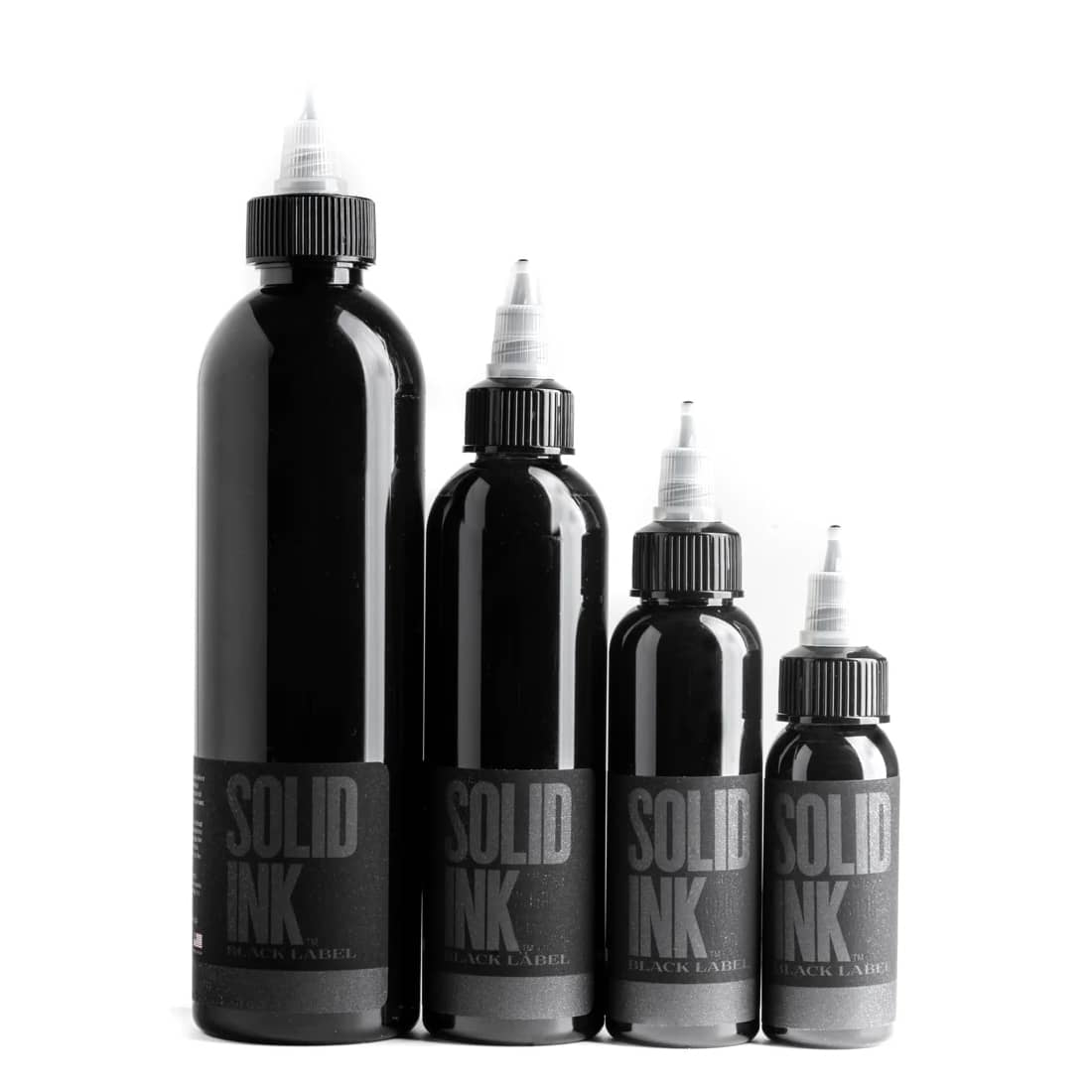 Solid Ink Black Label Heavy Black Tattoo Ink – Ultra Concentrated – SD ...