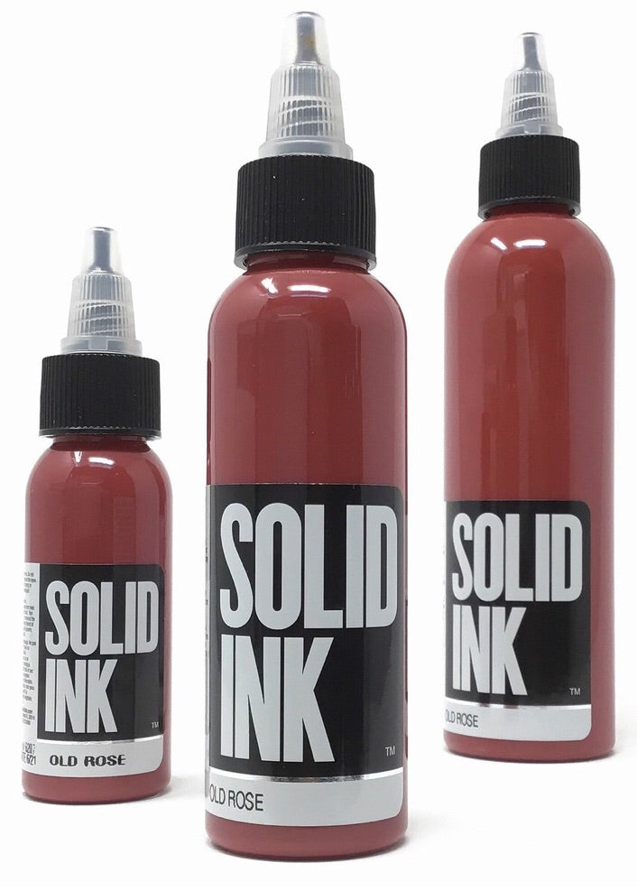 Solid Ink Old Rose Tattoo Ink – SD Tattoo Supply